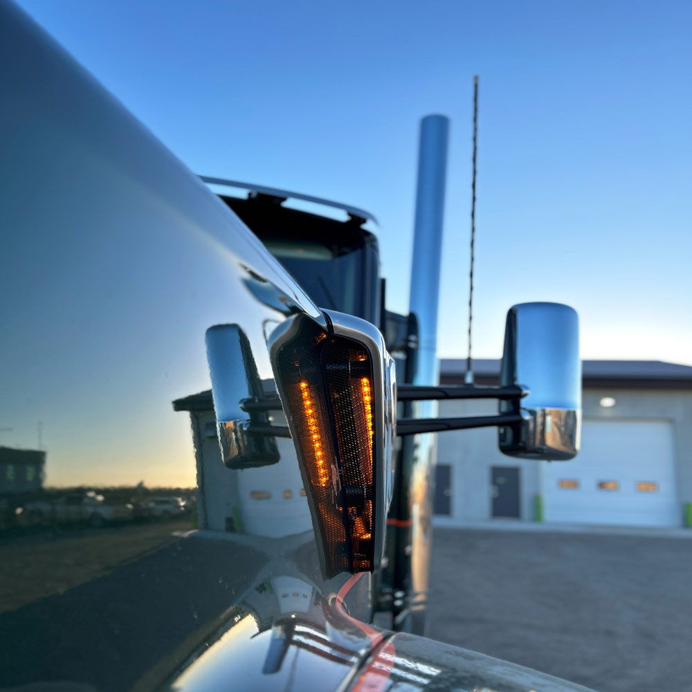 Kenworth W990 Air Intake LED Light By Shift Products - Raney's Truck Parts