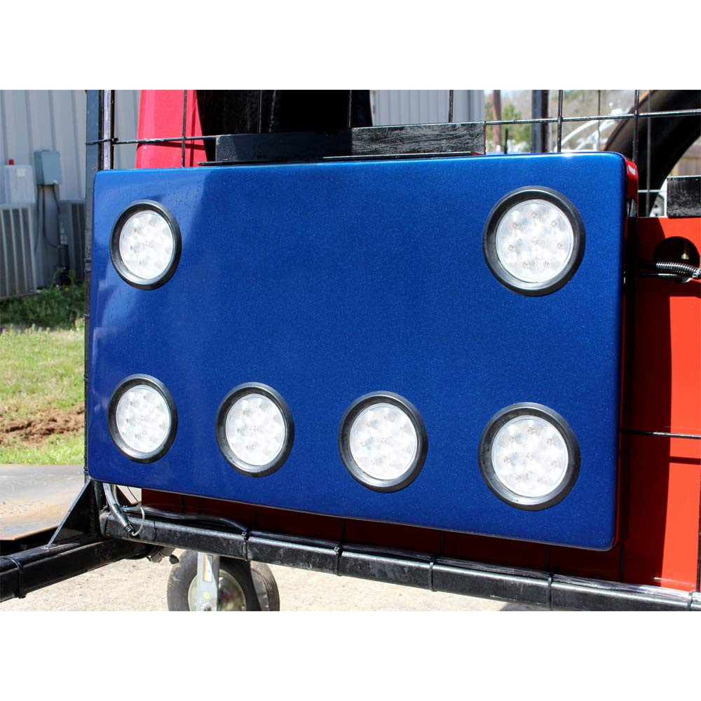 Talladega Fiberglass Universal Rear Light Panel