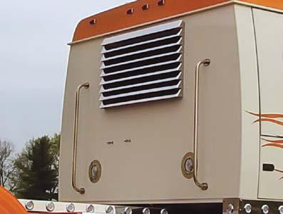 Western Star Louver-Style Rear Window Shade 9 Louvers By RoadWorks ...