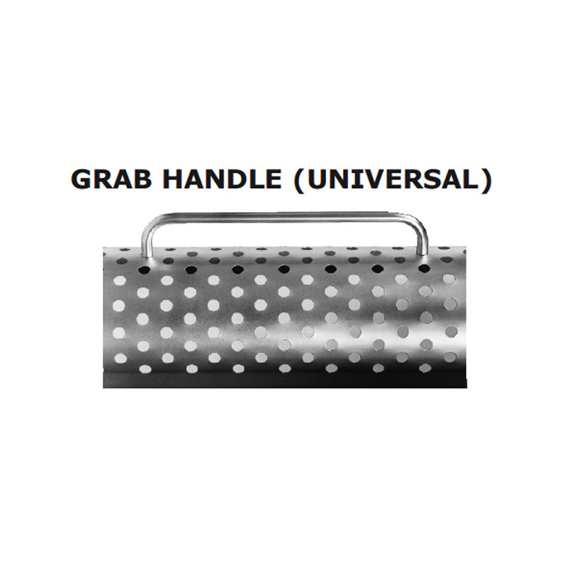 5" Stainless Steel Stack Guard Heat Shield 48" Long 180 Degree - Raney ...