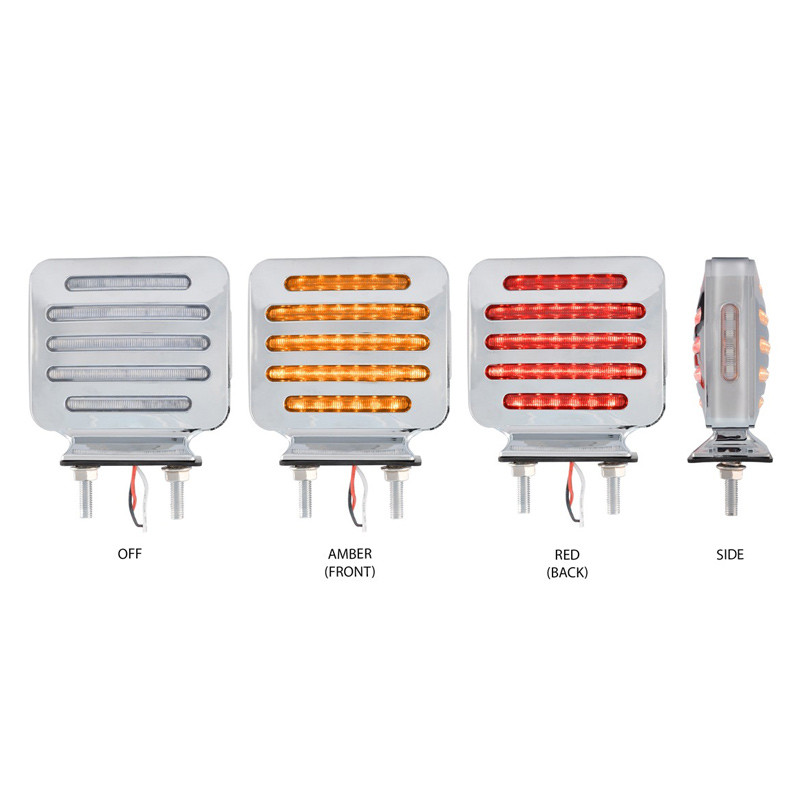 Smart Dynamic Square Double Face LED Pedestal Light By Grand General ...