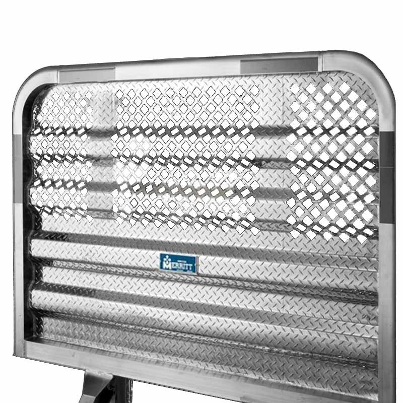 Open Semi-Truck Headache Rack | Chain Racks & Full-Width Tray | Raney's ...
