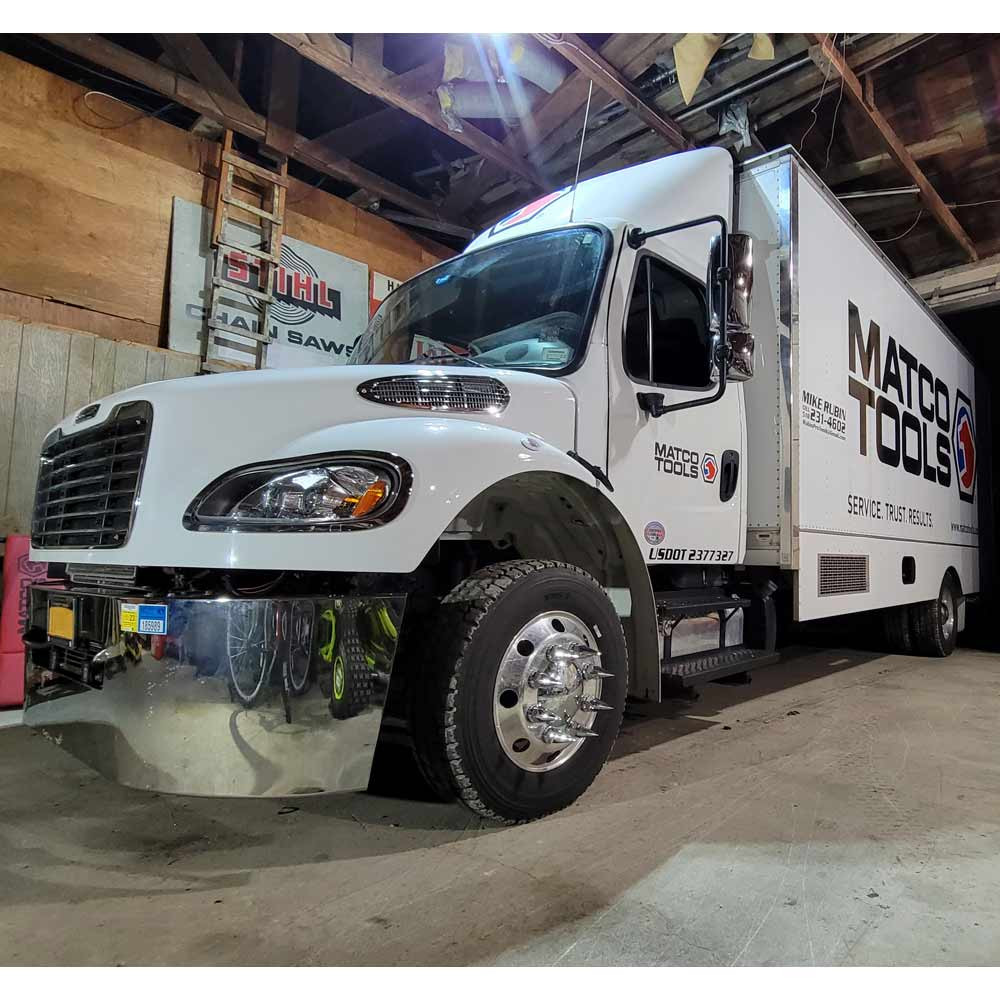 Freightliner M2 106 Chrome or Stainless Bumper By Valley Chrome - Raney ...