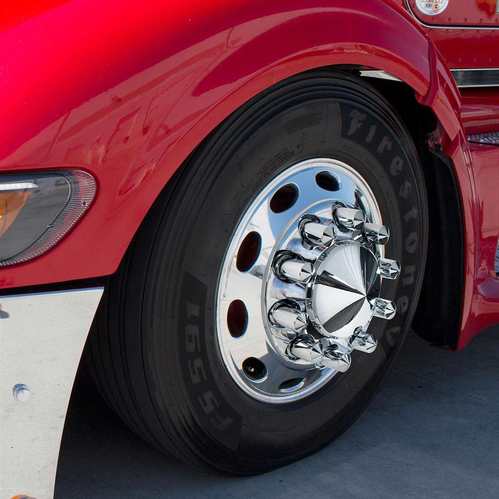 Semi-Truck Lug Nut Covers