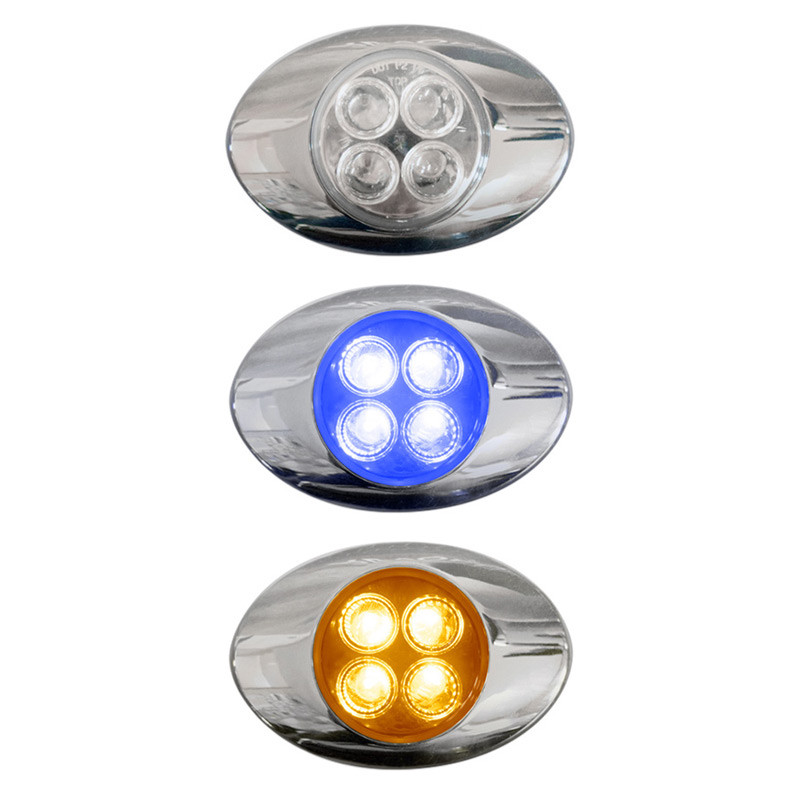 Kenworth Dual Revolution Cab Light With Amber & Blue LED - Raney's ...