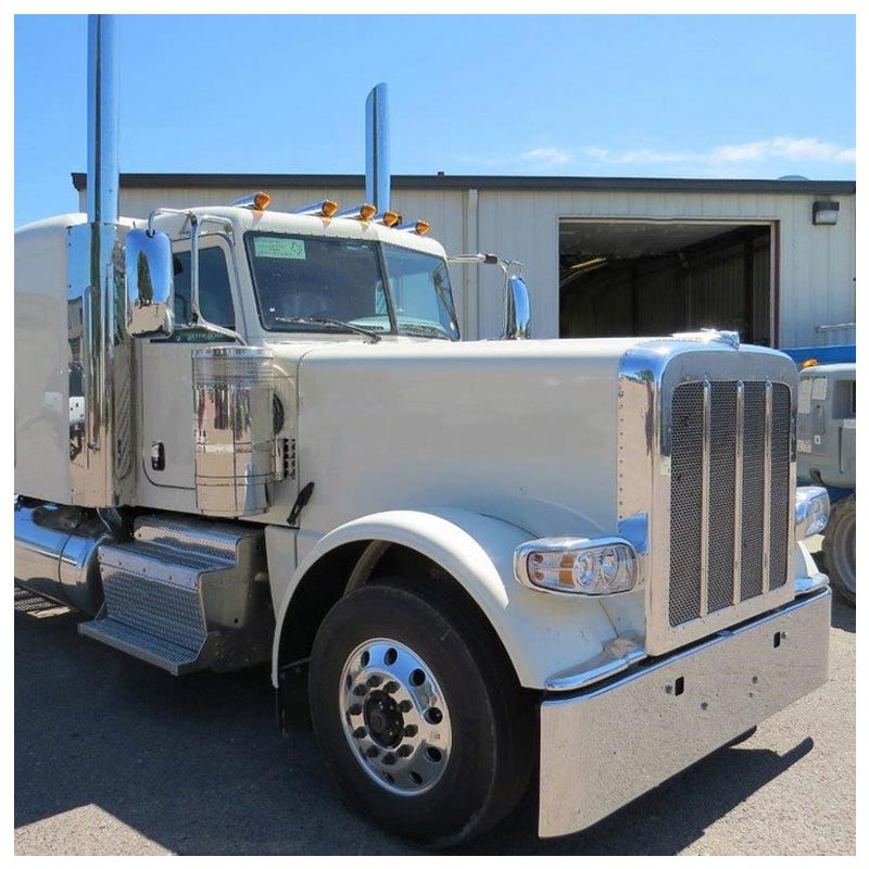 Peterbilt 362 Chrome Boxed End Bumper By Valley Chrome - Raney's Truck ...
