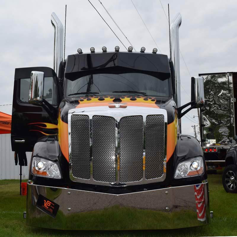 Peterbilt 386 Bumper Set Back Axle 2006-2021 By Valley Chrome - Raney's ...