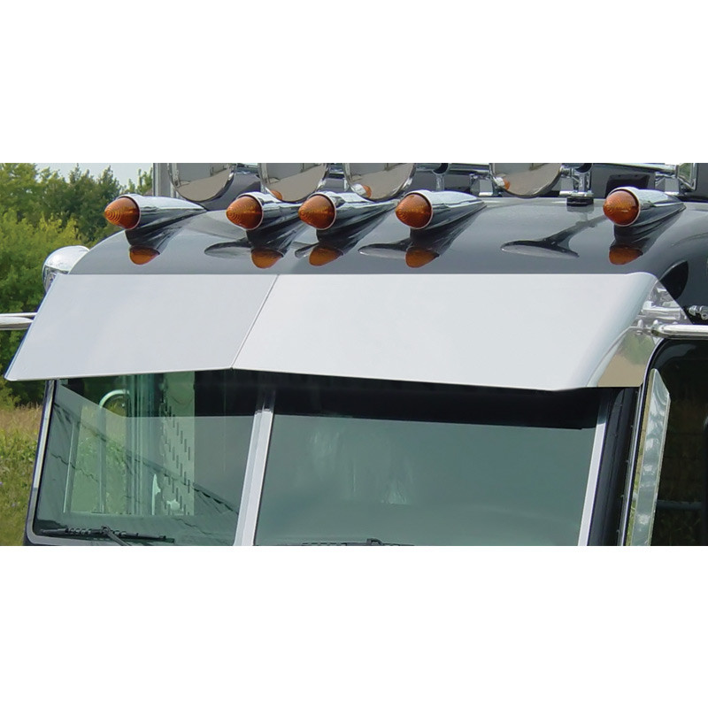 Peterbilt 378, 379, 388, & 389 Bowtie Drop Visor | Raney's Truck Parts