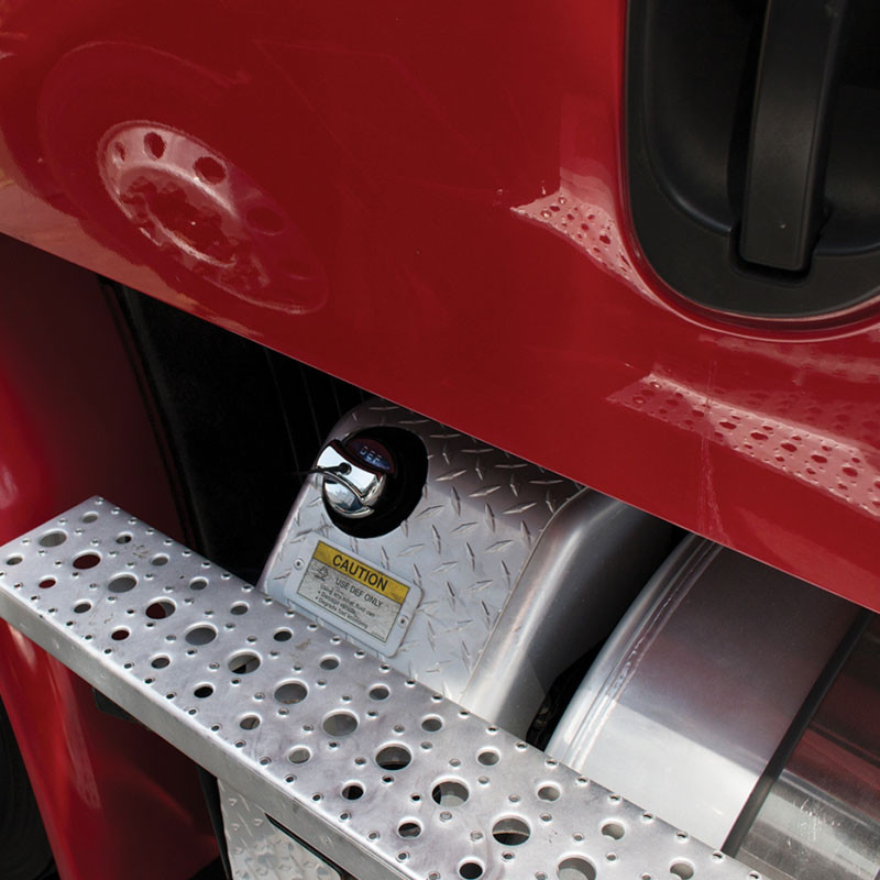 Chrome Peterbilt DEF Cap Cover - Raney's Truck Parts