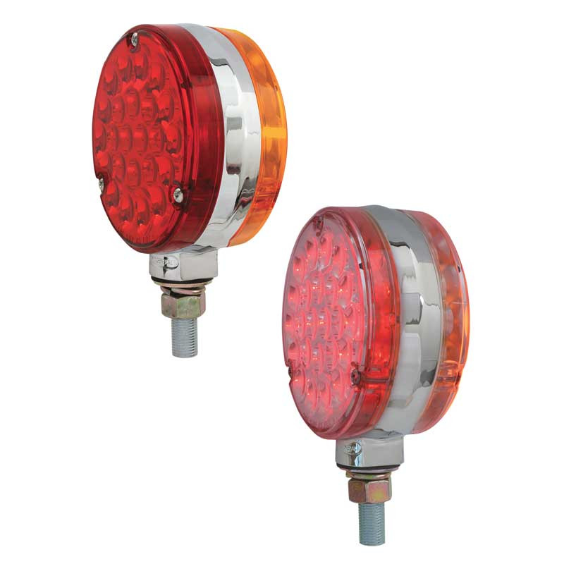 21 LED Double Face Turn Signal Light With Reflector - Raney's Truck Parts