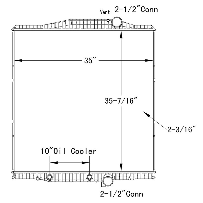 Volvo VNL Radiators | Raney's Truck Parts