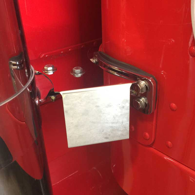Peterbilt 389 Stainless Steel DEF Tank Covers By Iowa Customs - Raney's ...