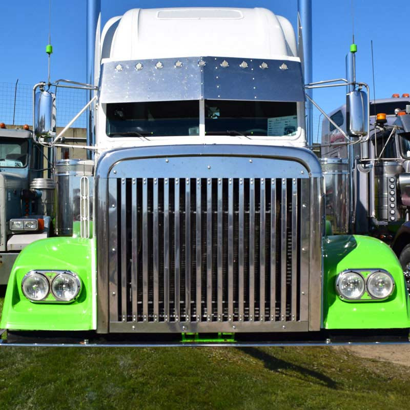 Freightliner Classic & Cabover Chrome 16" Standard Tapered Bumper By ...