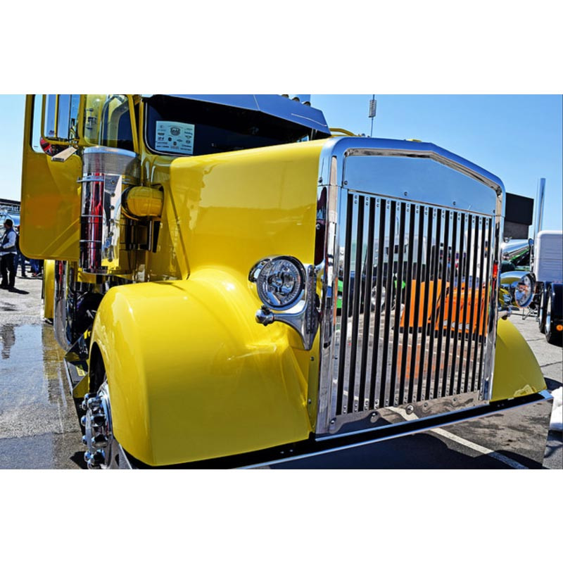 Kenworth T800 W900S Stainless Steel Grill Assembly K137269 K137-269 ...