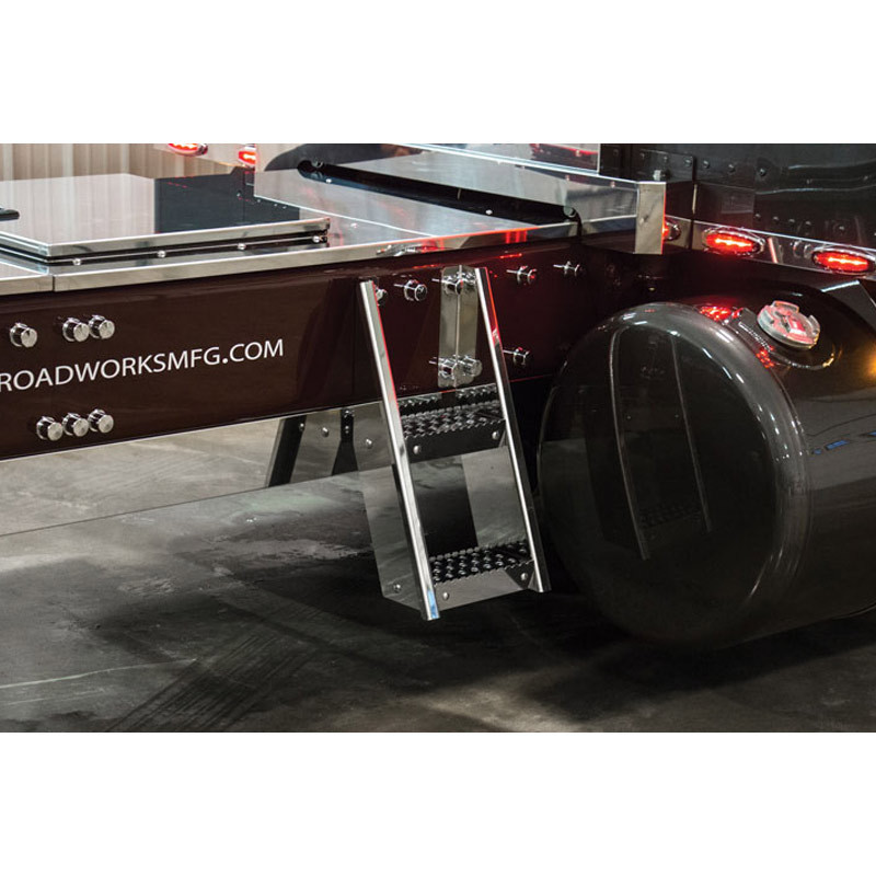 Stainless Steel Step Plates by Roadworks - Raney's Truck Parts