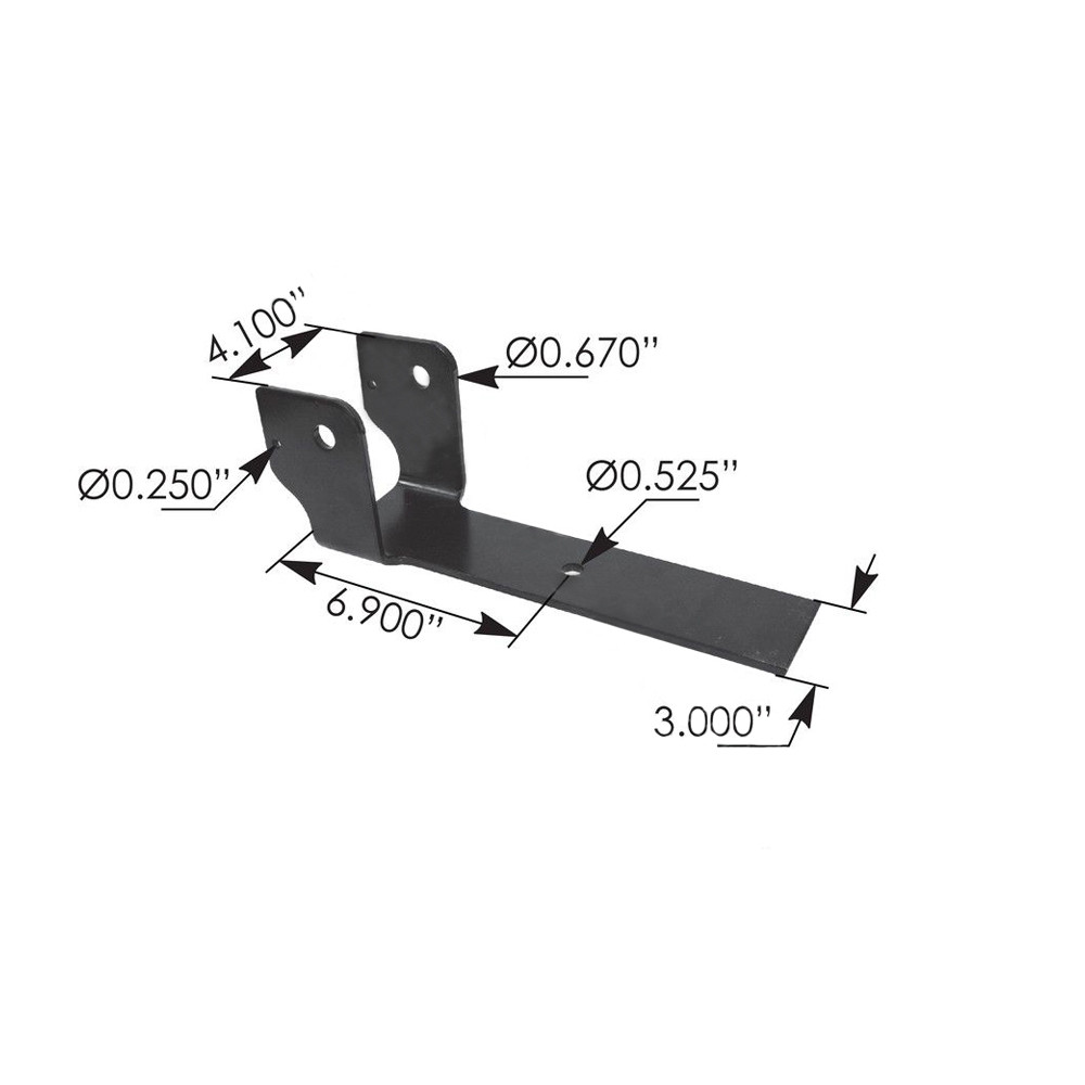 International 4000 7000 8000 ProStar LoneStar Mirror Bracket 2597075C91 ...