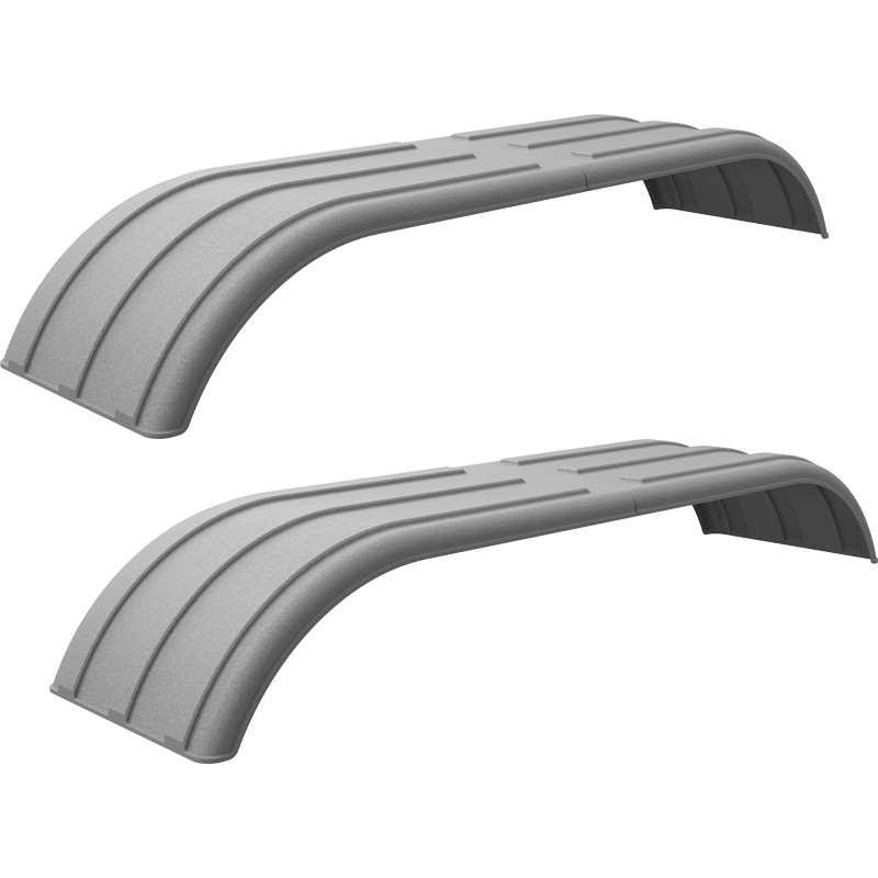 Minimizer Poly Truck Fenders Single Axle 19.5" Wheels Galvanized 1900 ...