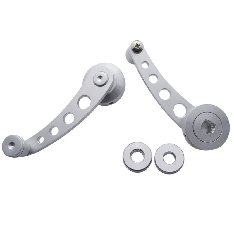 Chrome Billet Aluminum Window Crank Kit - Raney's Truck Parts
