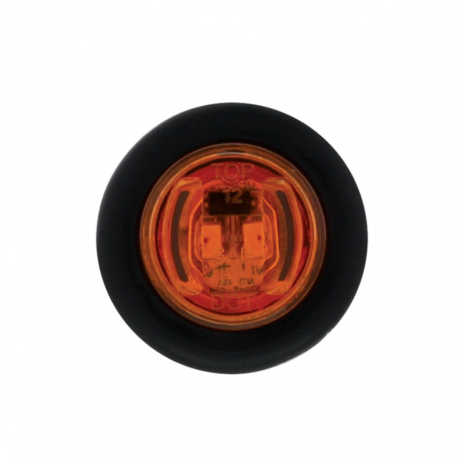 Mini Button 3/4" LED Marker Light With Grommet - Raney's Truck Parts