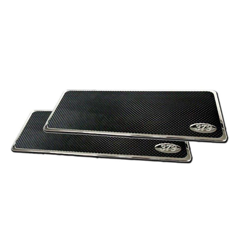 Chrome Plated Step Pad Kit By Big Strappers - Raney's Truck Parts