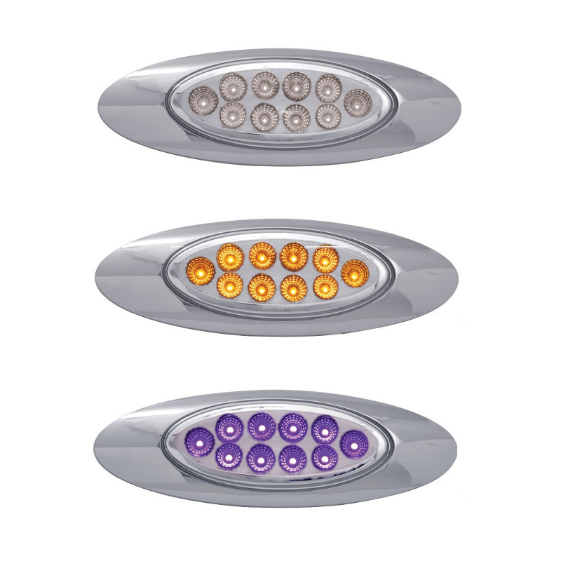 Millennium M1 Dual-Revolution Amber & Blue LED Light | Raney's Truck Parts