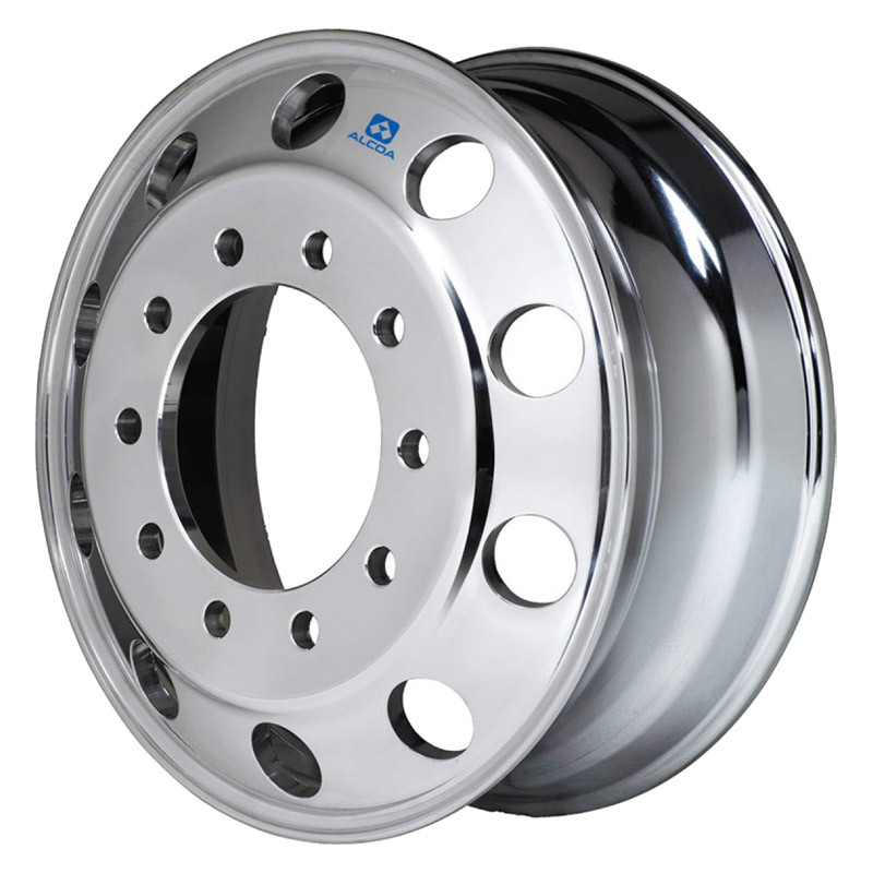 19.5" x 6" Accuride Extra Polish Accu-Shield Aluminum Wheel Hub Piloted ...