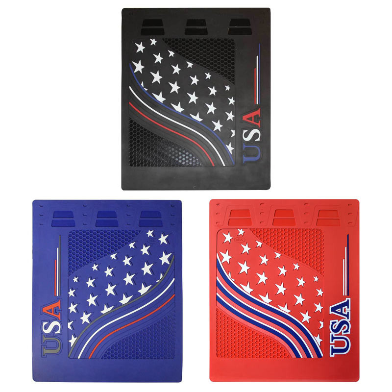 24" x 30" God Bless America Mud Flaps With Black Background (Pair ...