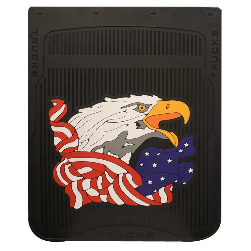 24" x 30" God Bless America Mud Flaps With Black Background (Pair ...
