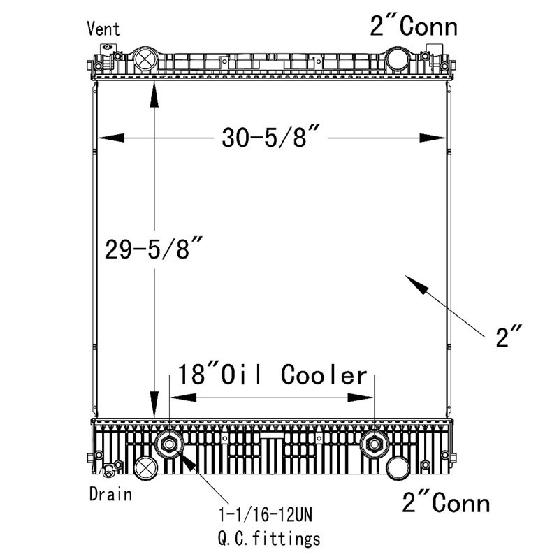 Freightliner M2 Radiators | Raney's Truck Parts