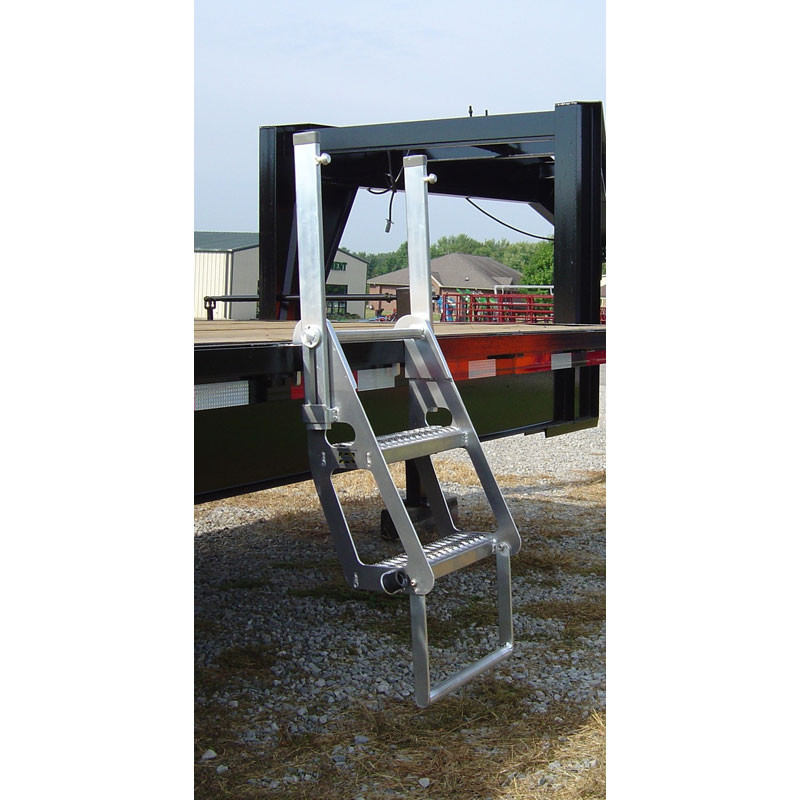 Retractable 3 Rung Truck Step Ladder - Raney's Truck Parts