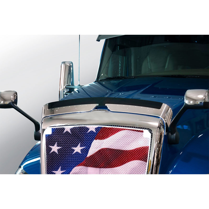 Freightliner Cascadia Belmor Aeroshield III Bug Deflector - Raney's ...