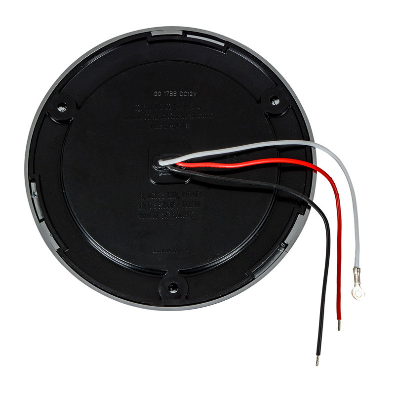 4" Round Ultra Thin Fleet Series LED Light With Twist On Bezel By Grand ...