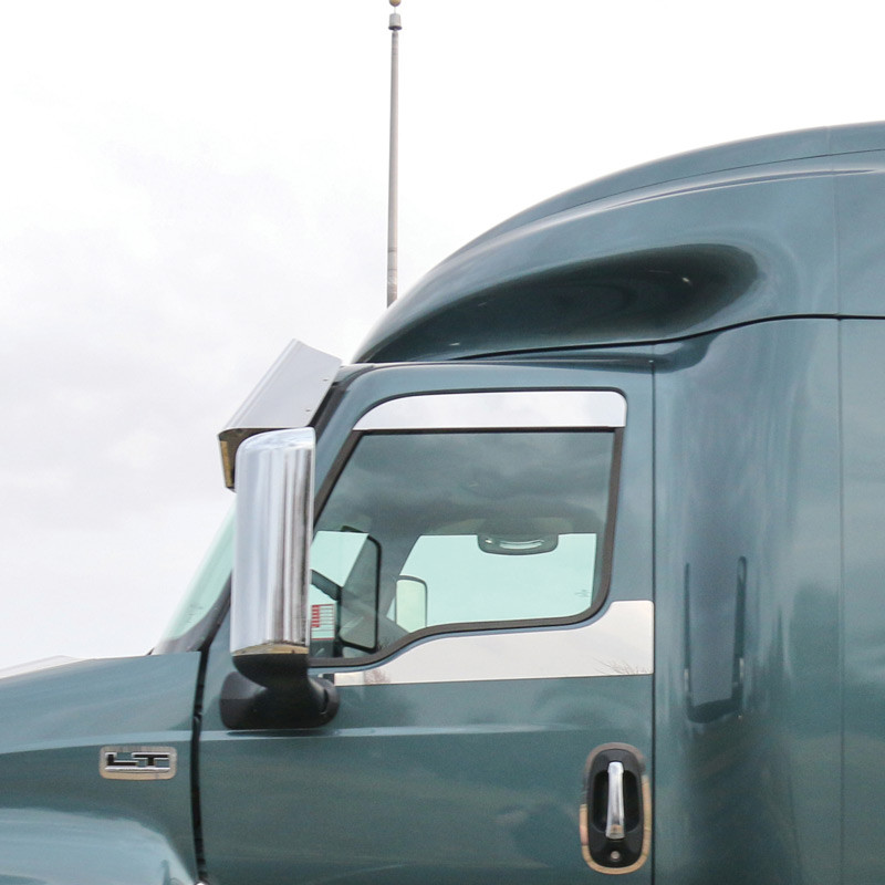 6" Freightliner Cascadia Paintable Chop Top Window Trim - Raney's Truck ...