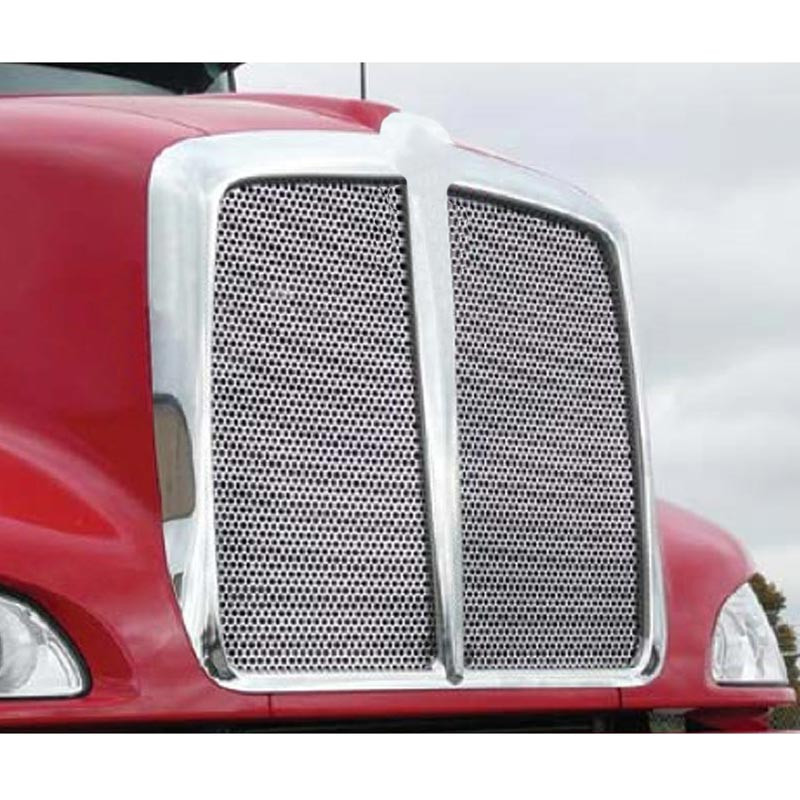 Kenworth T800 Punch Grill Stainless Steel By RoadWorks - Raney's Truck ...
