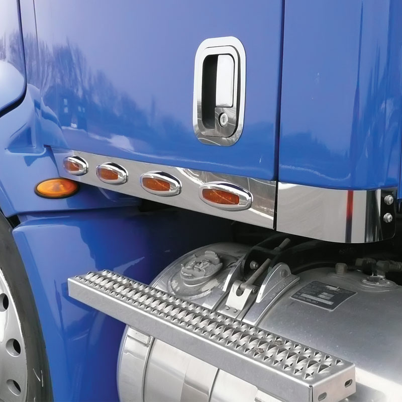 Freightliner 112 Day Cab Stainless Steel Rear Window Guards - Raney's ...