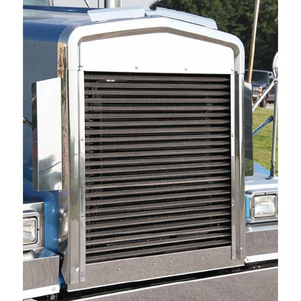 Kenworth W900L Replacement Grill With 16 Horizontal Bars By RoadWorks ...