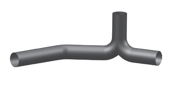 Exhaust Y Pipes, Semi Truck Exhaust Y Pipes, Santee Y Pipes