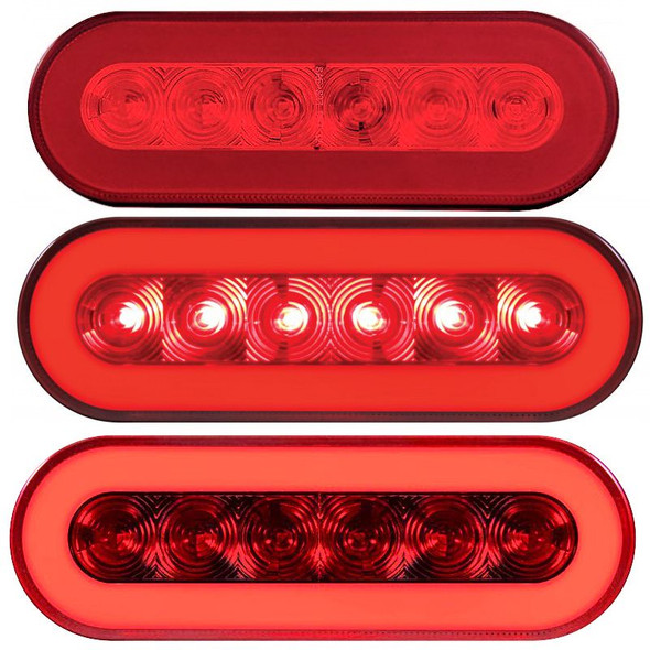 6" Oval Abyss LED Lights - Raney's Truck Parts