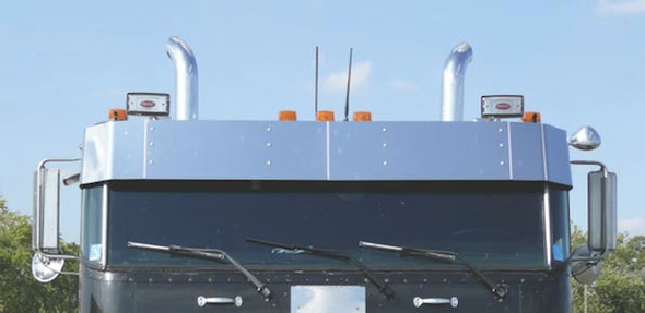 Peterbilt 362 Chrome Boxed End Bumper By Valley Chrome - Raney's Truck ...