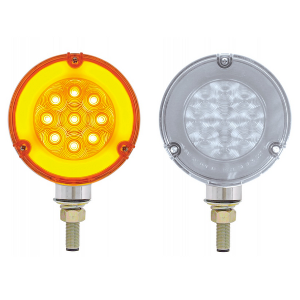 21 LED Double Face Turn Signal Light With Reflector - Raney's Truck Parts