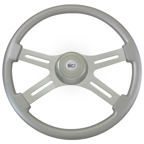 Classic Black 18" Steering Wheel - Raney's Truck Parts