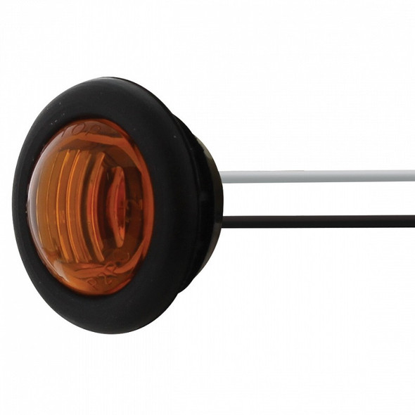 6 LED 1 1/4" Mini Clearance Marker Light With Rubber Grommet by Maxxima ...