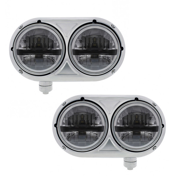 Peterbilt 359 LED Headlight Bucket - Raney's Truck Parts