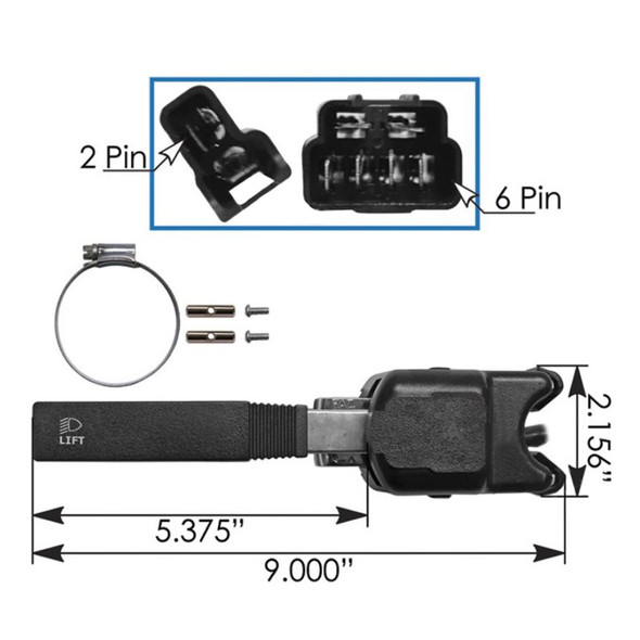Volvo VN VNL Turn Signal Multifunction Switch 20399170 20479584 ...
