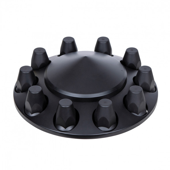 Chrome Front Hub Cover With Pointed Removable Hubcap - Raney's Truck Parts