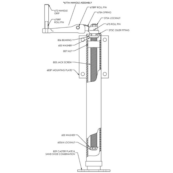 Electric Trailer Jacks & Trailer Landing Gear | Raney's