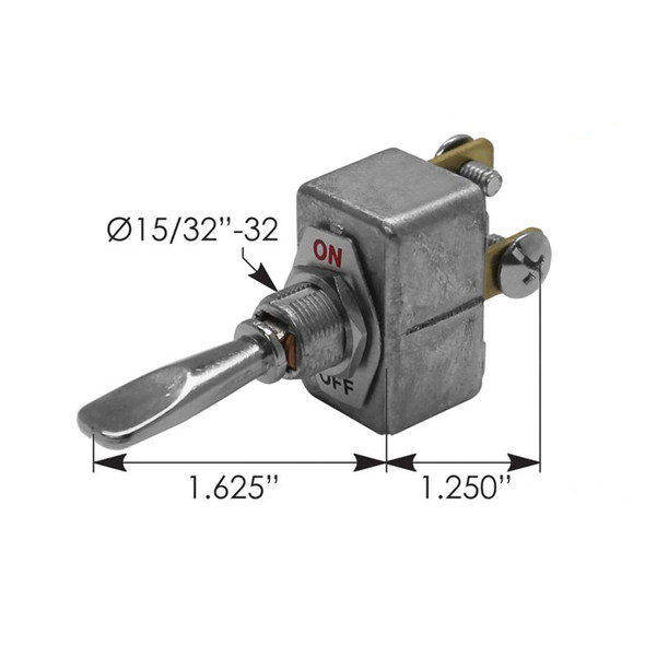 Toggle Switch 422676 191402Q | Single Pole | Single Throw
