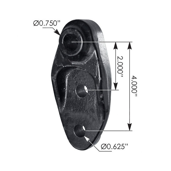 Hendrickson Turner HT Series Upper Shock Bracket S20023 - Raney's Truck ...