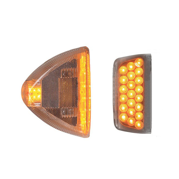 Peterbilt 579 587 Fender Turn Signal Light P54-1212-100 P54-1212-100R ...