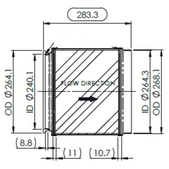 Cummins Stainless Steel Diesel Particulate Filter 5295603 5579367 ...